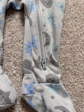 Joe Fresh | One Pieces | Joe Fresh Grey Footed Onepiece Pajamas With ...